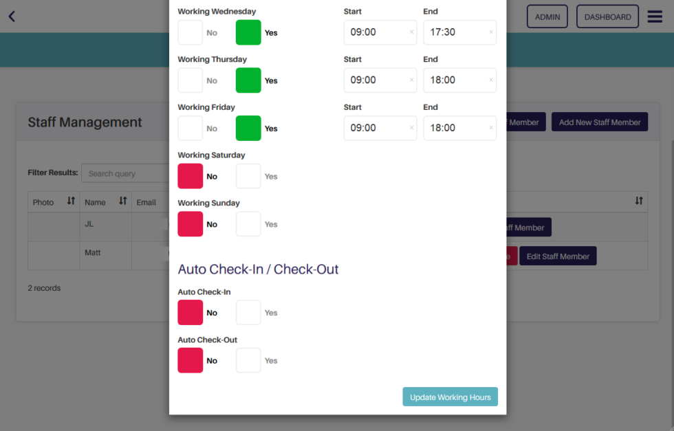 Auto Check-In / Check-Out - TUIPOINT - Smart Queuing